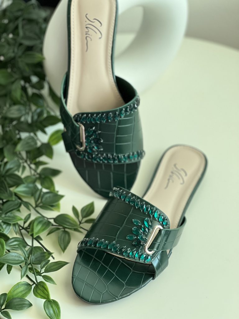 20182-1097/Luxury Real Leather Slippers - Simply Chic