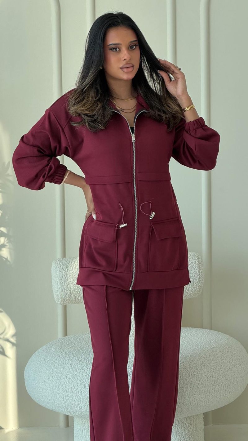 SC-T10055 PREMIUM LOUNGE SWEAT SET - Simply Chic